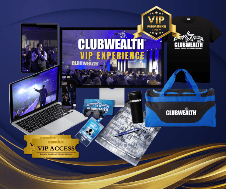 VIP form - Club Wealth